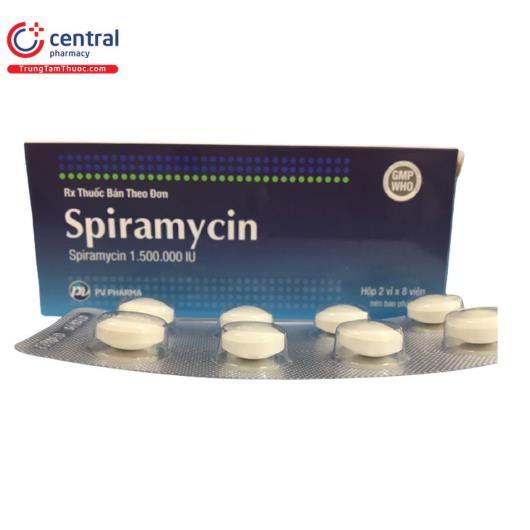 Thuốc Spiramycin Phúc Vinh điều trị nhiễm khuẩn hiệu quả
