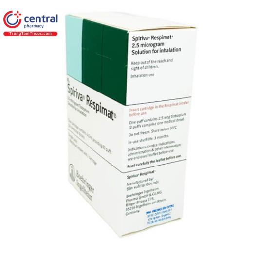[CHÍNH HÃNG] Thuốc Spiriva Respimat điều trị duy trì cho người COPD