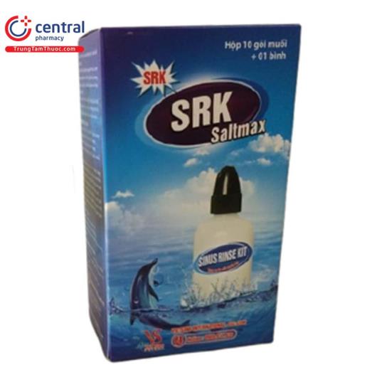 [CHÍNH HÃNG] Bình rửa mũi Srk Saltmax giúp sạch mũi và đường hô hấp