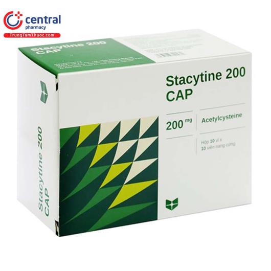 Thuốc Stacytine 200 CAP - đánh bay đờm đặc nhanh chóng
