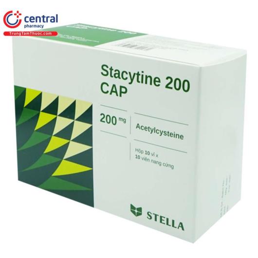 Thuốc Stacytine 200 CAP - đánh bay đờm đặc nhanh chóng