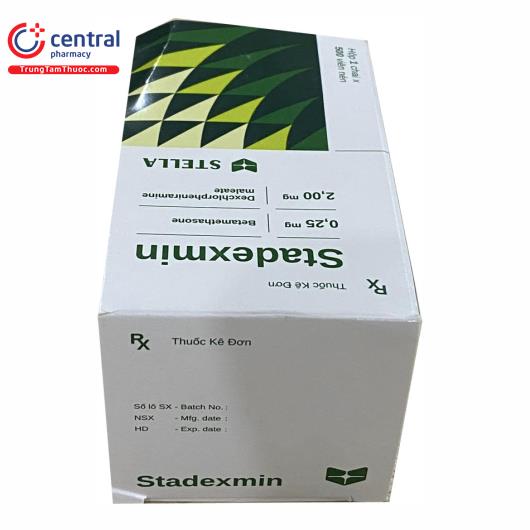Thuốc Stadexmin STELLA: Cách dùng – liều dùng, lưu ý khi sử dụng