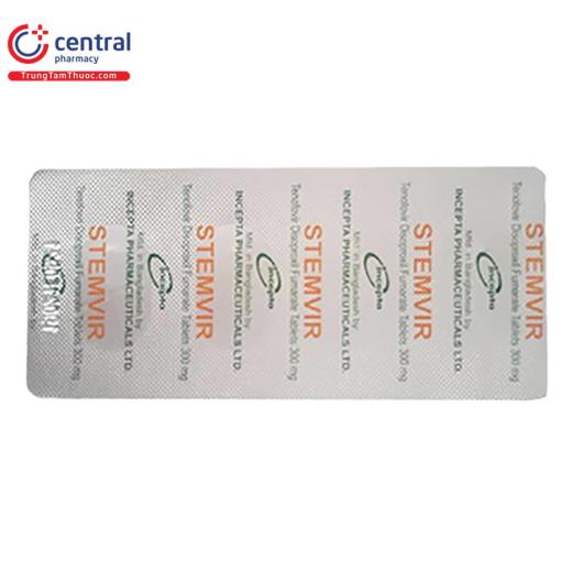 Thuốc Stemvir 300mg hỗ trợ điều trị bệnh nhiễm HIV và viêm gan B