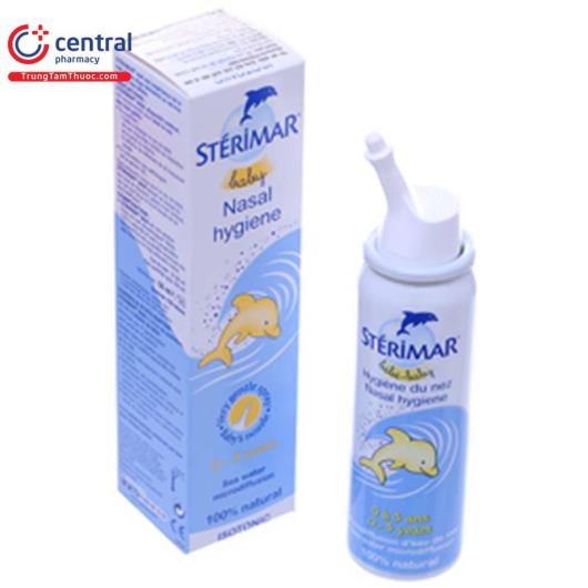 [CHÍNH HÃNG] Thuốc xịt mũi Sterimar Baby 50ml giúp sạch mũi cho bé