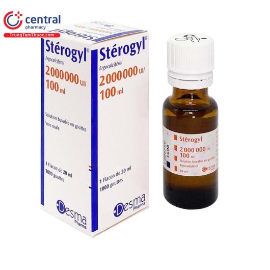 [CHÍNH HÃNG] Thuốc Sterogyl 2000000UI/100ml - bổ sung vitamin D