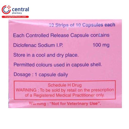 Thuốc Subsyde-CR điều trị viêm khớp, thoái hóa khớp