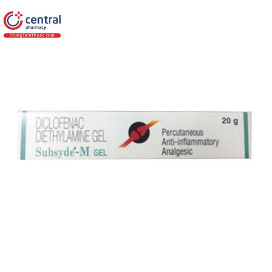 Thuốc chống viêm Subsyde-M GEL: tác dụng và cách dùng