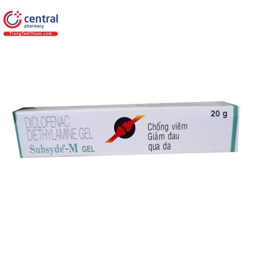 Thuốc chống viêm Subsyde-M GEL: tác dụng và cách dùng