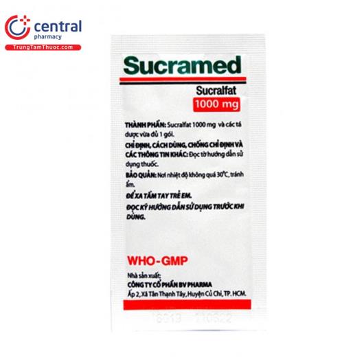 [CHÍNH HÃNG] Thuốc Sucramed 1000mg - Thuốc trị loét đường tiêu hóa