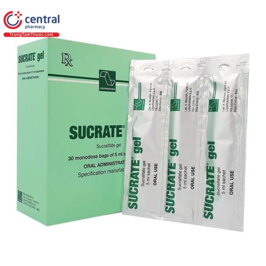 Thuốc Sucrate gel - Thuốc điều trị viêm loét dạ dày tá tràng