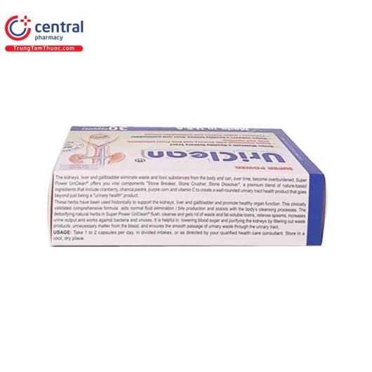 [CHÍNH HÃNG] Thuốc Super Power UriClean (vỉ) tạm biệt viêm tiết niệu