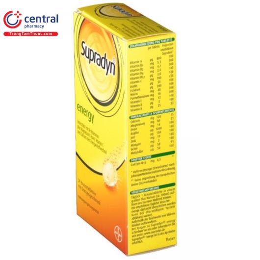 Thuốc Supradyn Energy ( viên sủi bọt ) cung cấp năng lượng cho cơ thể