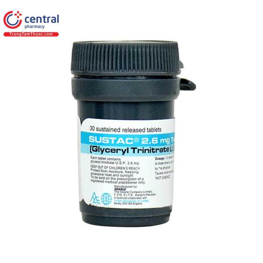 Thuốc Sustac 2,6mg - Cách dùng, liều dùng và lưu ý khi sử dụng