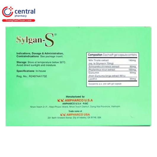 [CHÍNH HÃNG] Thuốc Sylgan - S điều trị rối loạn tiêu hóa
