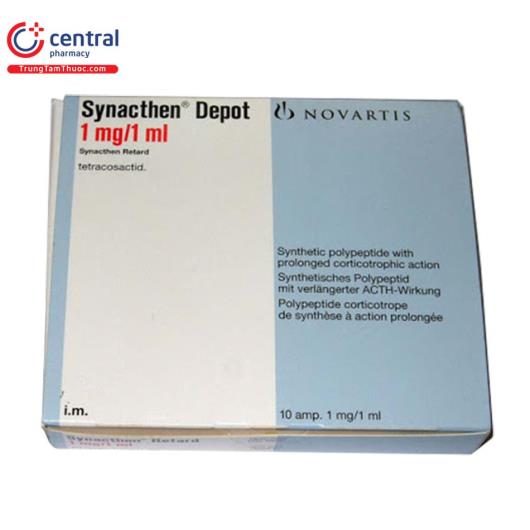 Thuốc trị thần kinh Synacthen Depot 1mg/1ml i.m ampul Norvatis