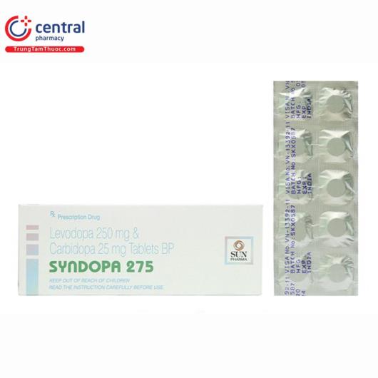 Thuốc Syndopa 275 là thuốc gì? Tác dụng, liều dùng như thế nào?