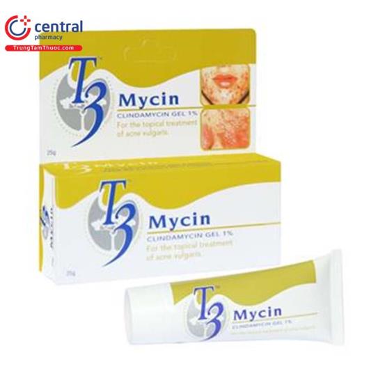 [CHÍNH HÃNG] Thuốc trị mụn T3 Mycin điều trị hiệu quả mụn trứng cá
