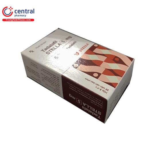 Thuốc Tadalafil STELLA 5mg - điều trị rối loạn cương dương