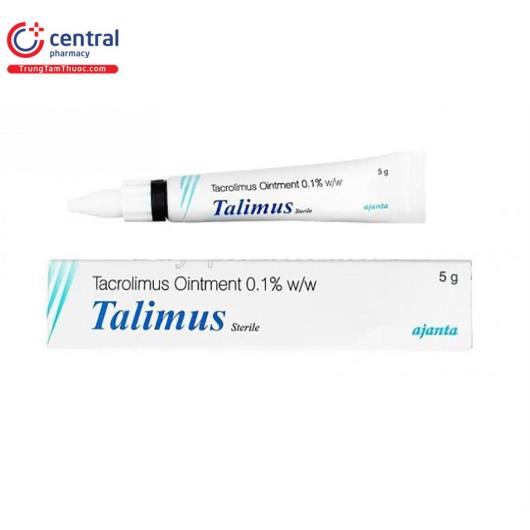 [CHÍNH HÃNG] Thuốc Talimus 0.1% - Thuốc điều trị viêm da cơ địa