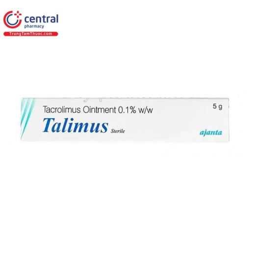 [CHÍNH HÃNG] Thuốc Talimus 0.1% - Thuốc điều trị viêm da cơ địa