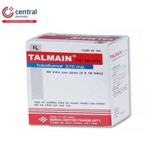 [CHÍNH HÃNG] Thuốc Talmain 370mg - giảm đau do viêm xương khớp