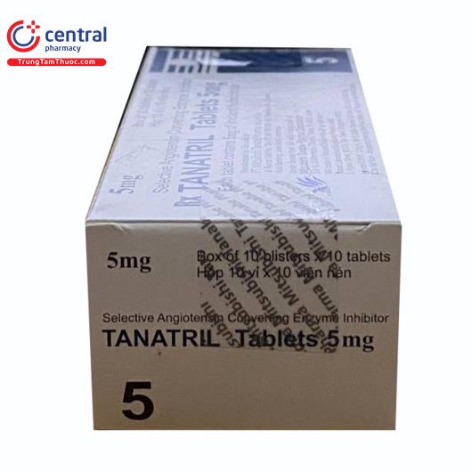 Thuốc Tanatril Tablets 5mg - Thuốc điều trị tăng huyết áp
