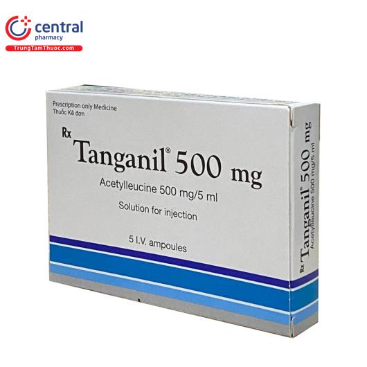 Thuốc Tanganil 500mg/5ml của Pháp là thuốc gì? Giá bao nhiêu?