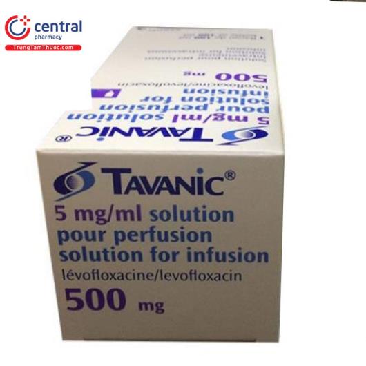 Thuốc Tavanic 500mg/100ml - kháng sinh điều trị nhiễm khuẩn
