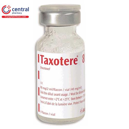 Thuốc Taxotere 80mg/2ml điều trị nhiều bệnh ung thư