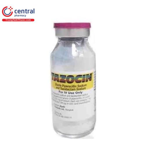 [CHÍNH HÃNG] Thuốc Tazocin 4.5g trị nhiễm trùng đa khuẩn