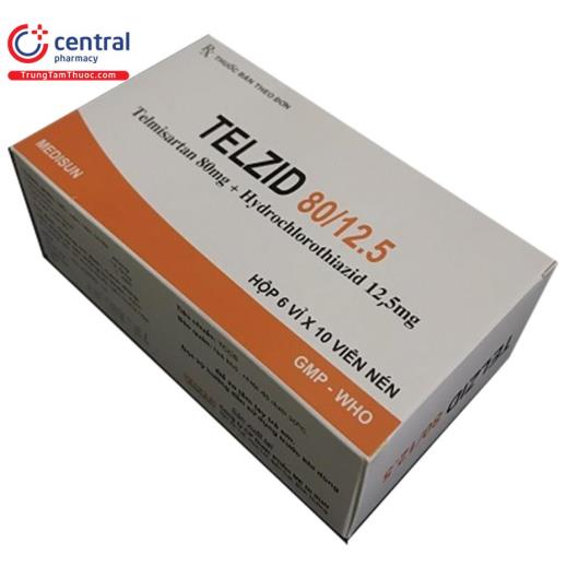[CHÍNH HÃNG] Thuốc Telzid 80/12,5 điều trị tăng huyết áp vô căn