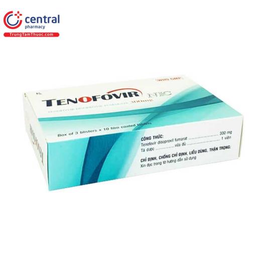 Thuốc Tenofovir Nic (viên nén) điều trị nhiễm HIV type 1