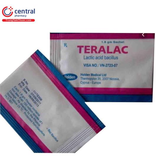 Thuốc Teralac: Chỉ định, liều dùng và lưu ý sử dụng