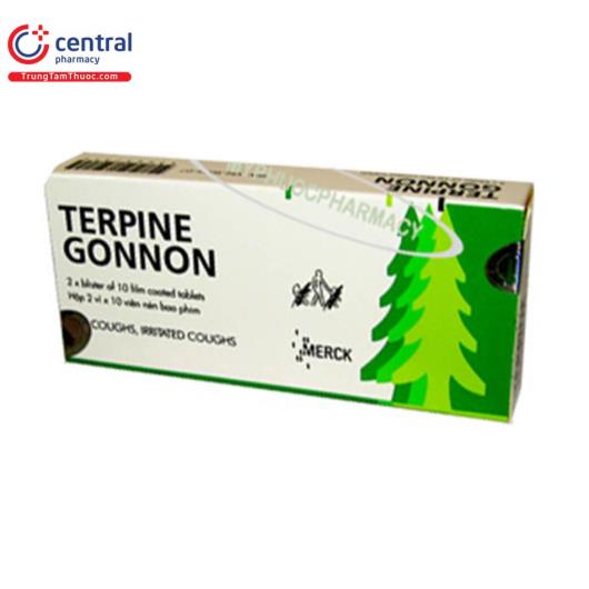 Thuốc trị ho Terpine Gonnon: Chỉ định, liều dùng và lưu ý sử dụng