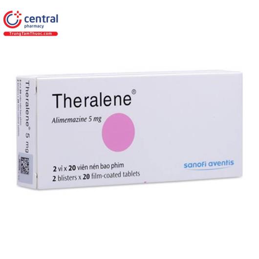 [CHÍNH HÃNG] Thuốc Theralene 5mg (Hộp 40 viên) chặn đứng dị ứng