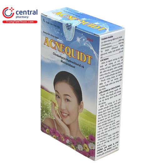 Thuốc Acnequidt điều trị dứt điểm mụn trứng cá nhanh chóng