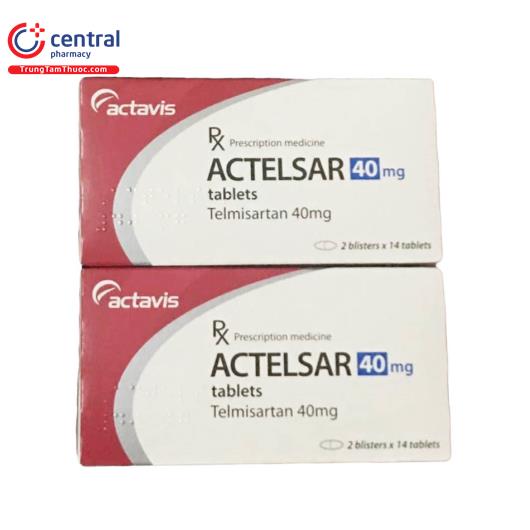 [CHÍNH HÃNG] Thuốc Actelsar 40mg điều trị hiệu quả bệnh tăng huyết áp