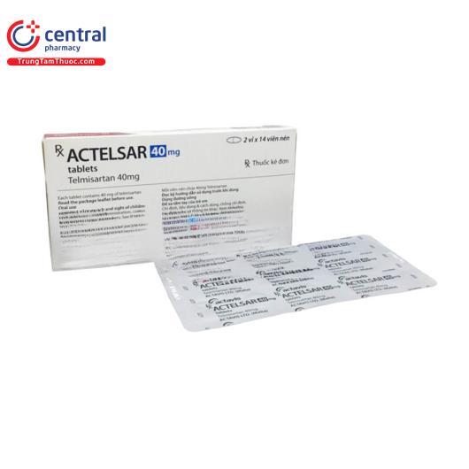 [CHÍNH HÃNG] Thuốc Actelsar 40mg điều trị hiệu quả bệnh tăng huyết áp
