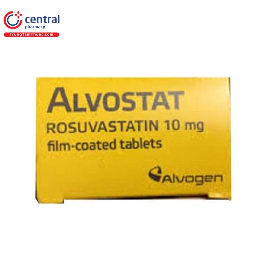 [CHÍNH HÃNG] Thuốc Alvostat - Thuốc có tác dụng hạ cholesterol máu