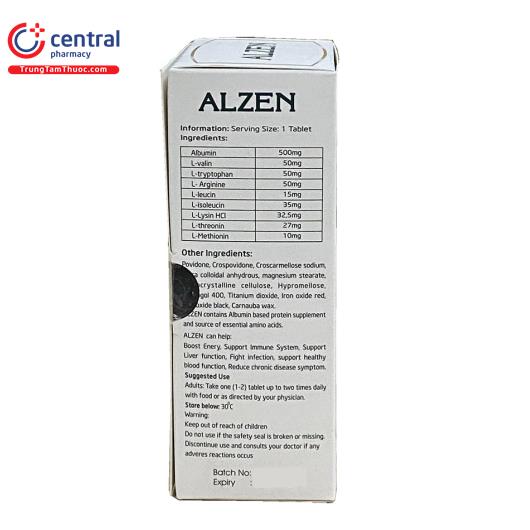 [CHÍNH HÃNG] Thuốc ALZEN - Tăng cường miễn dịch cho cơ thể