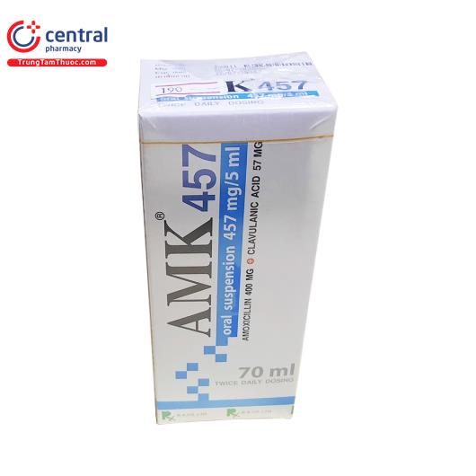 [CHÍNH HÃNG] Thuốc kháng sinh AMK 457 điều trị viêm đường hô hấp