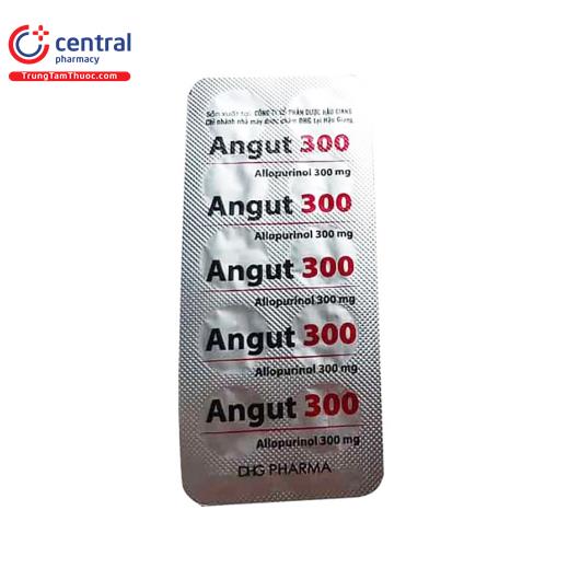 [CHÍNH HÃNG] Thuốc Angut 300 dành cho bệnh Gout mạn tính