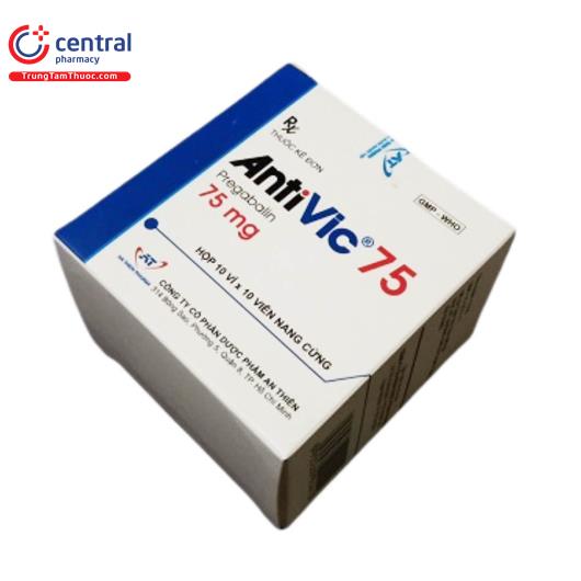 [CHÍNH HÃNG] Thuốc AntiVic 75 - Thuốc điều trị đau thần kinh