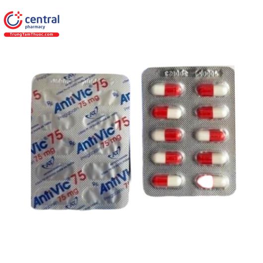 [CHÍNH HÃNG] Thuốc AntiVic 75 - Thuốc điều trị đau thần kinh