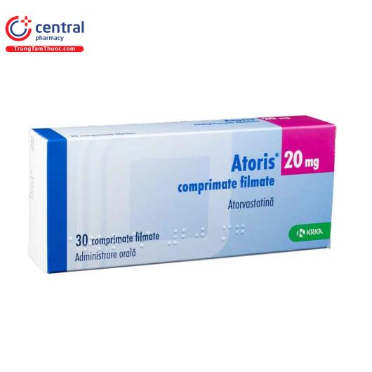 [CHÍNH HÃNG] Thuốc Atoris 20mg giảm thiểu nguy cơ mắc bệnh tim mạch