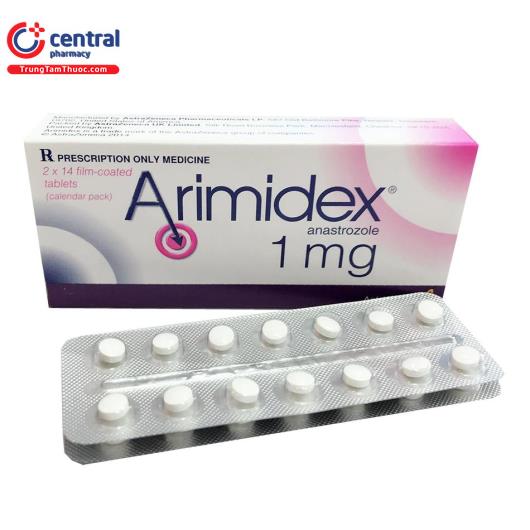 [CHÍNH HÃNG] Thuốc Arimidex 1mg điều trị ung thư vú
