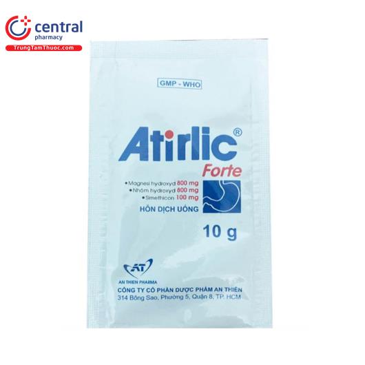 [CHÍNH HÃNG] Thuốc Atirlic Forte điều trị trào ngược dạ dày hiệu quả