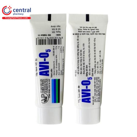 [CHÍNH HÃNG] Kem bôi da AVI-O5 - thuốc điều trị mụn trứng cá