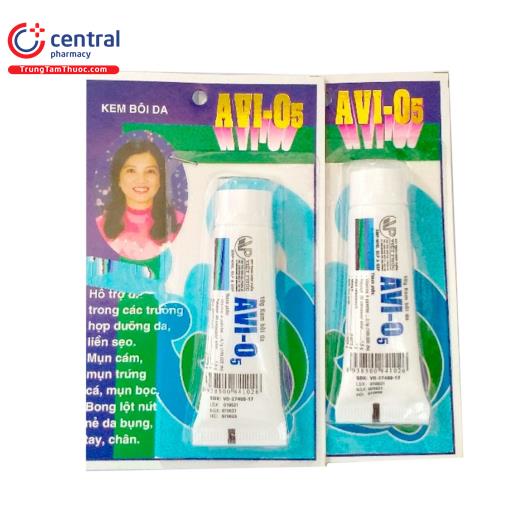 [CHÍNH HÃNG] Kem bôi da AVI-O5 - thuốc điều trị mụn trứng cá