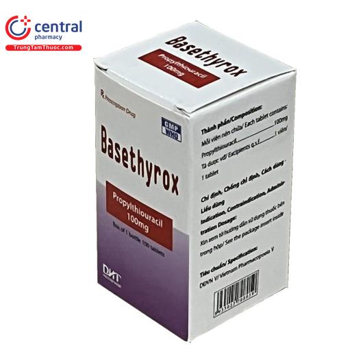 [CHÍNH HÃNG] Thuốc điều trị cường giáp Basethyrox 100mg Hataphar